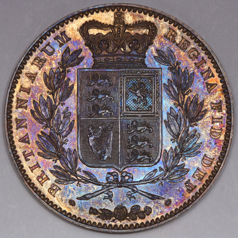 1839 QUEEN VICTORIA PROOF SILVER CROWN - Jon Blyth