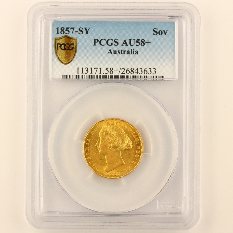 1857 QUEEN VICTORIA SYDNEY MINT SOVEREIGN - Jon Blyth