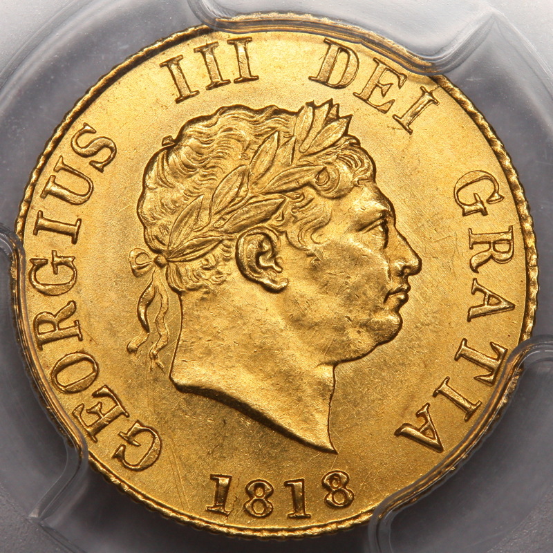1818 GEORGE III HALF SOVEREIGN - Jon Blyth