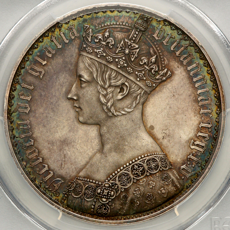 1847 QUEEN VICTORIA PROOF GOTHIC CROWN - Jon Blyth