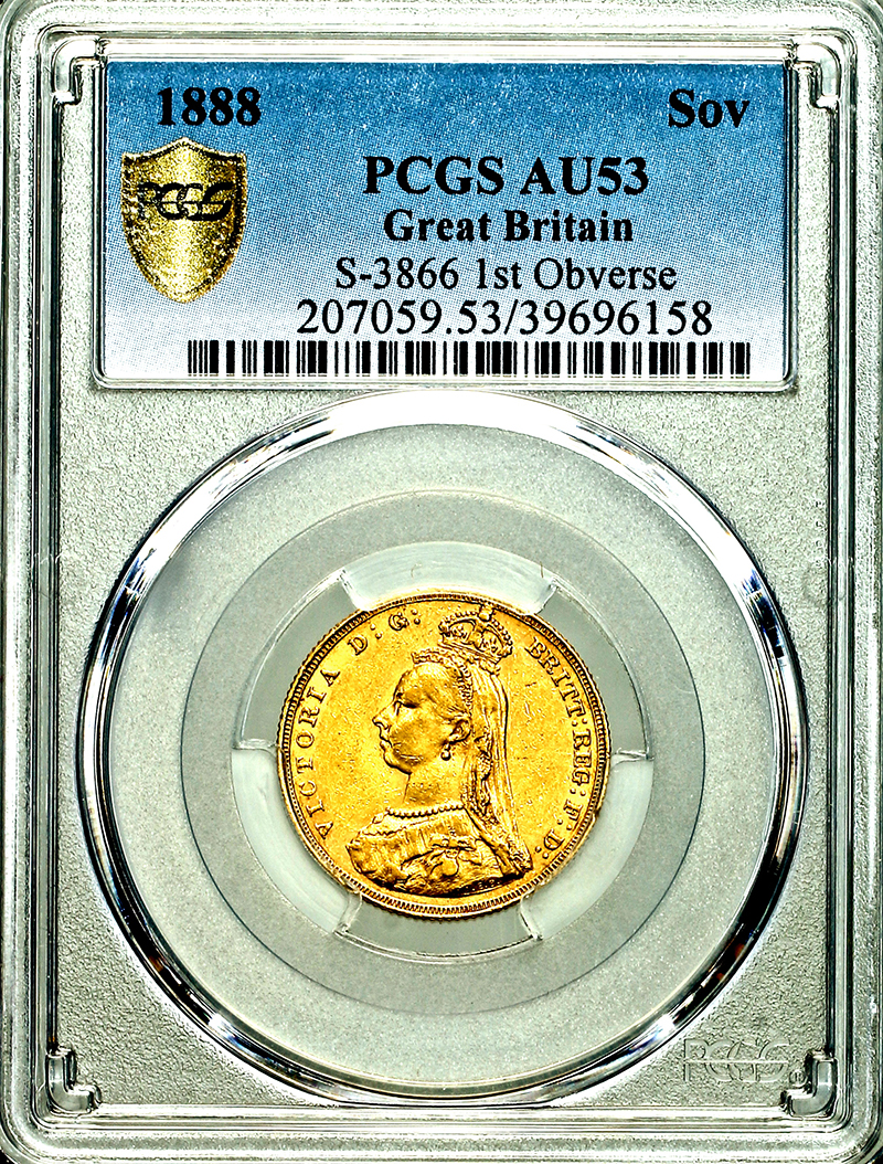 1888 Queen Victoria Sovereign - Jon Blyth