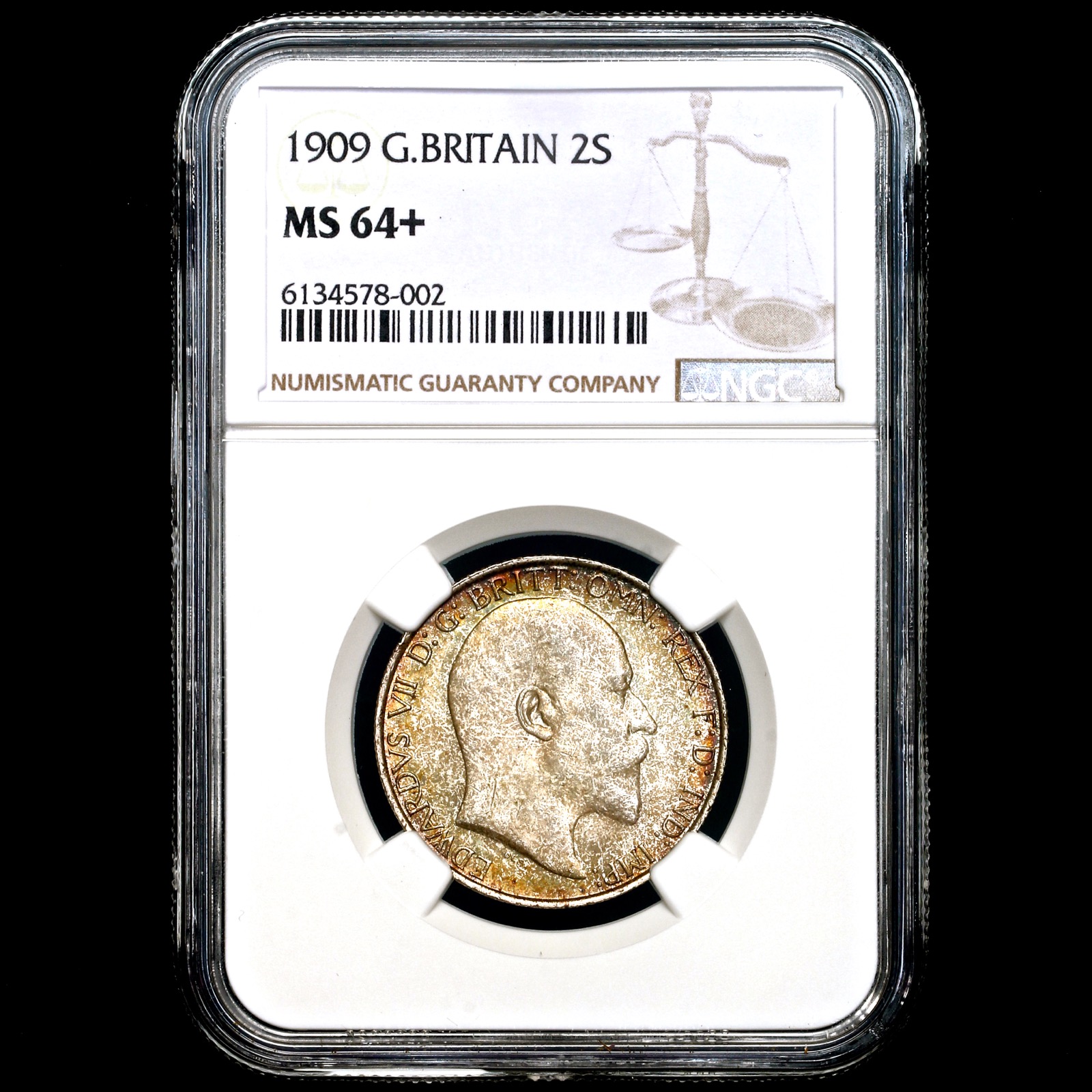 1909 Edward VII Florin - Jon Blyth