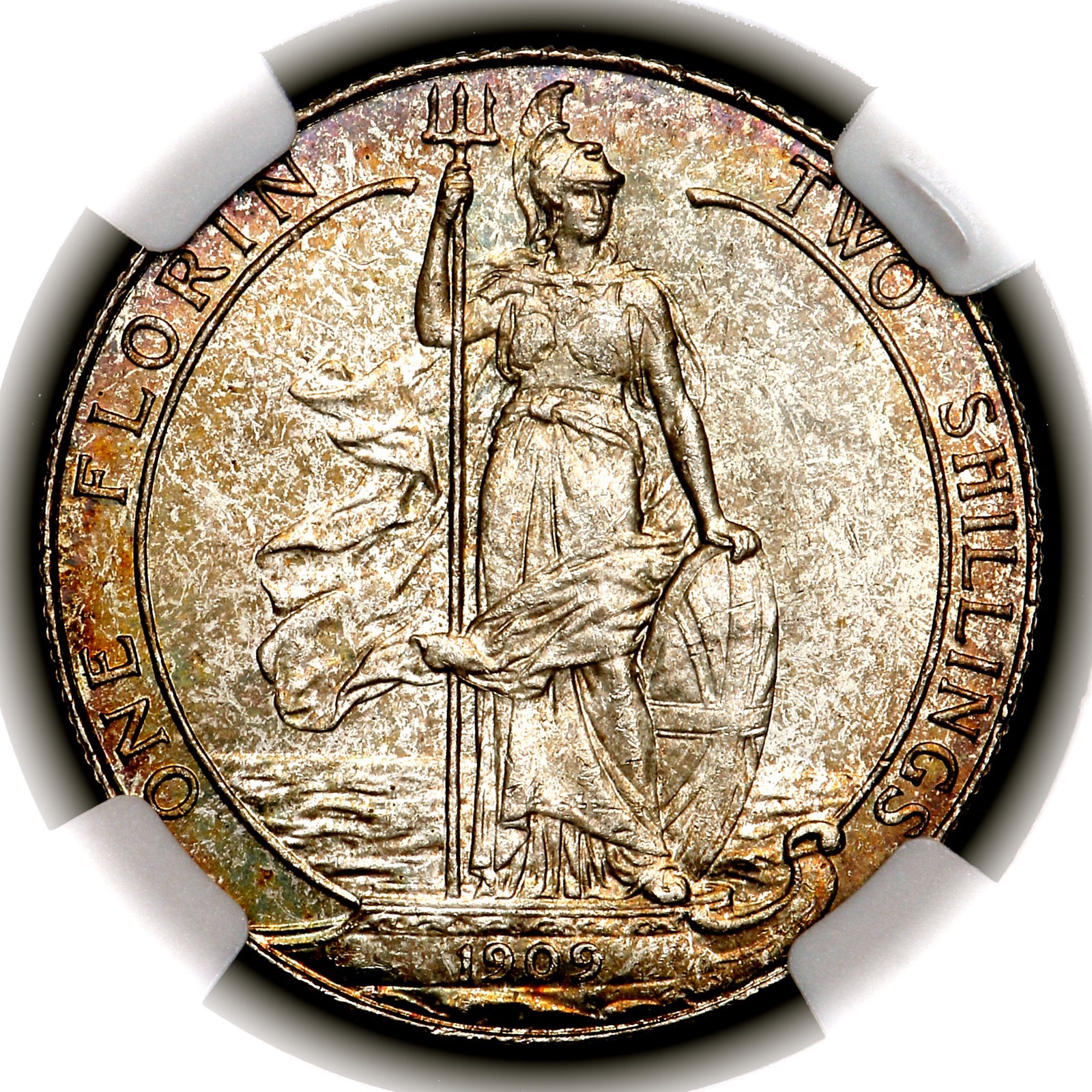 1909 Edward VII Florin - Jon Blyth