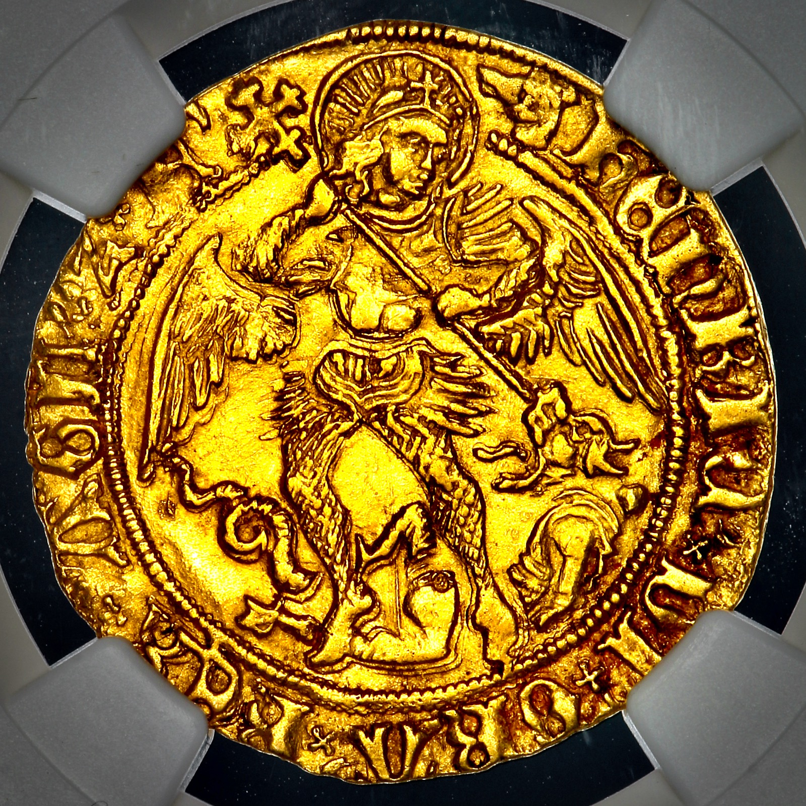 1502-1504 Henry VII Angel - Jon Blyth
