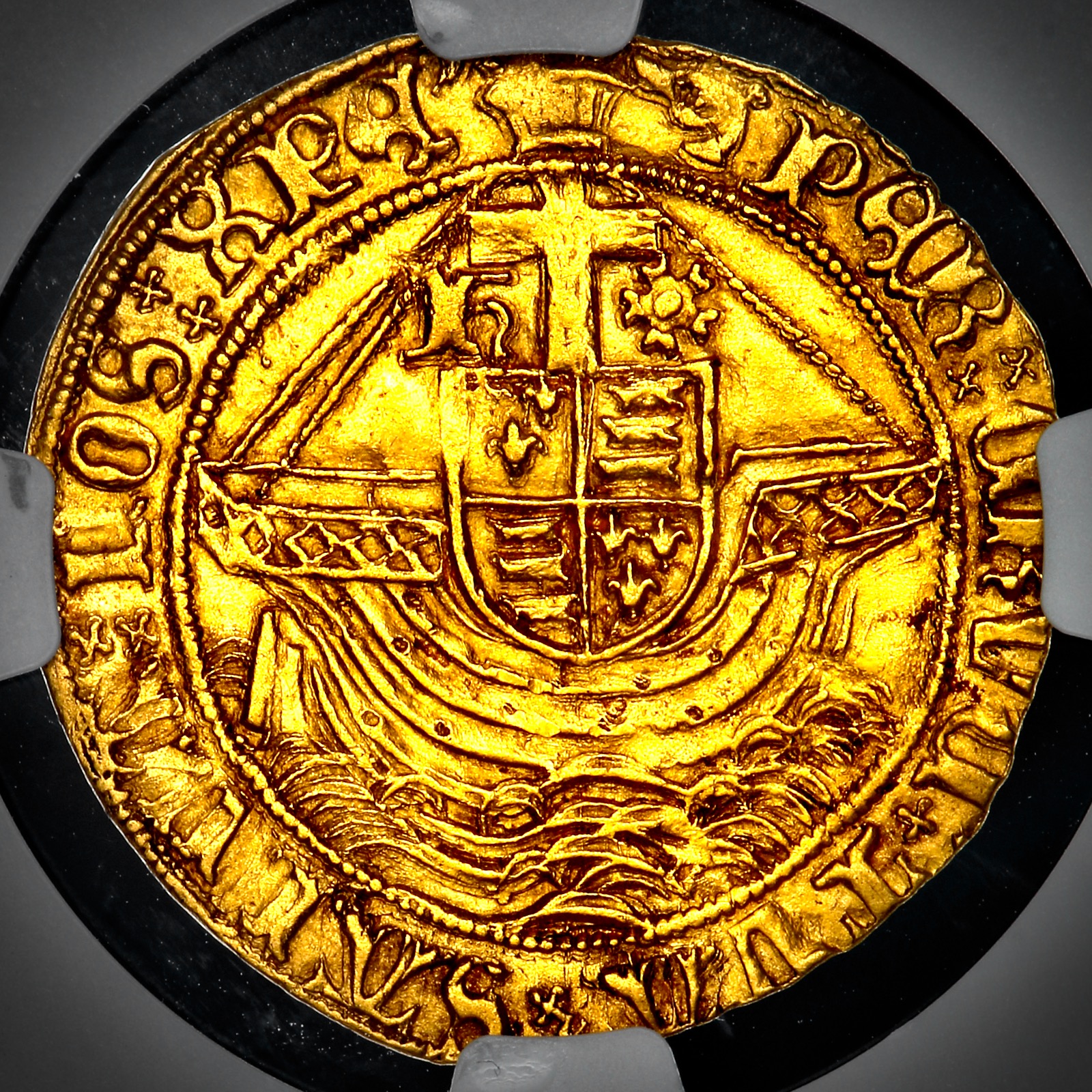 1502-1504 Henry VII Angel - Jon Blyth