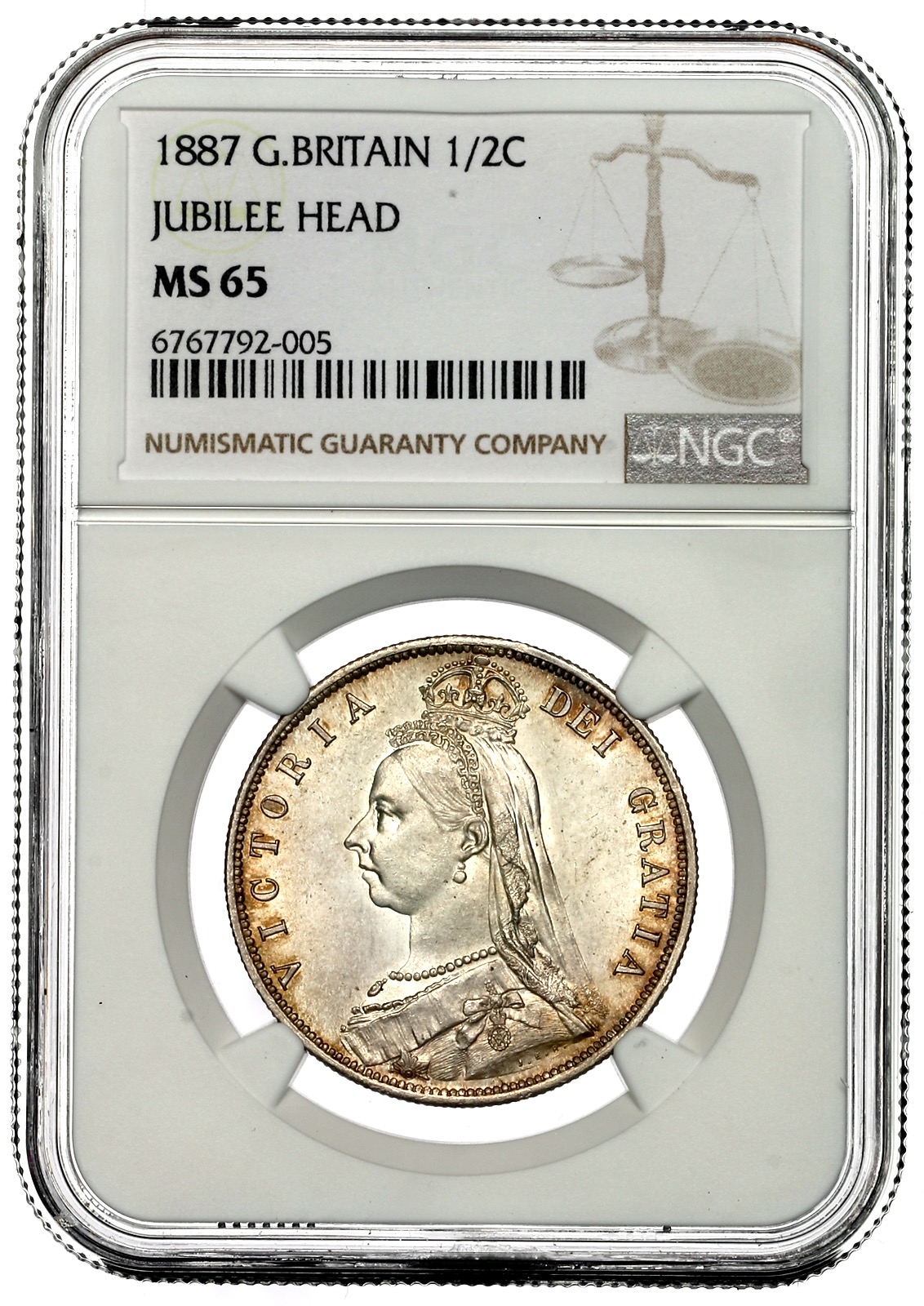 1887 Victoria Halfcrown - Jon Blyth