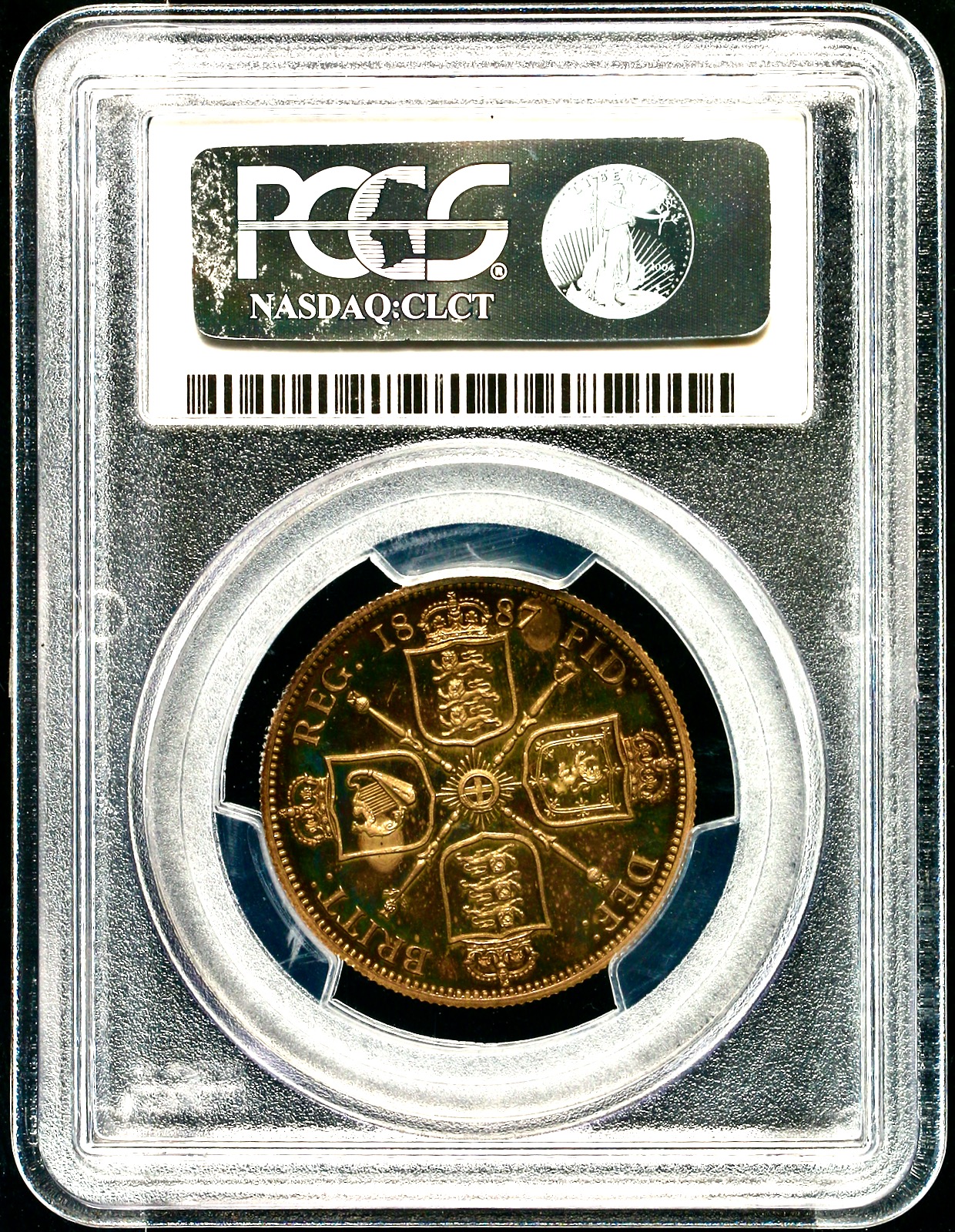 1887 Victoria Proof Florin - Jon Blyth