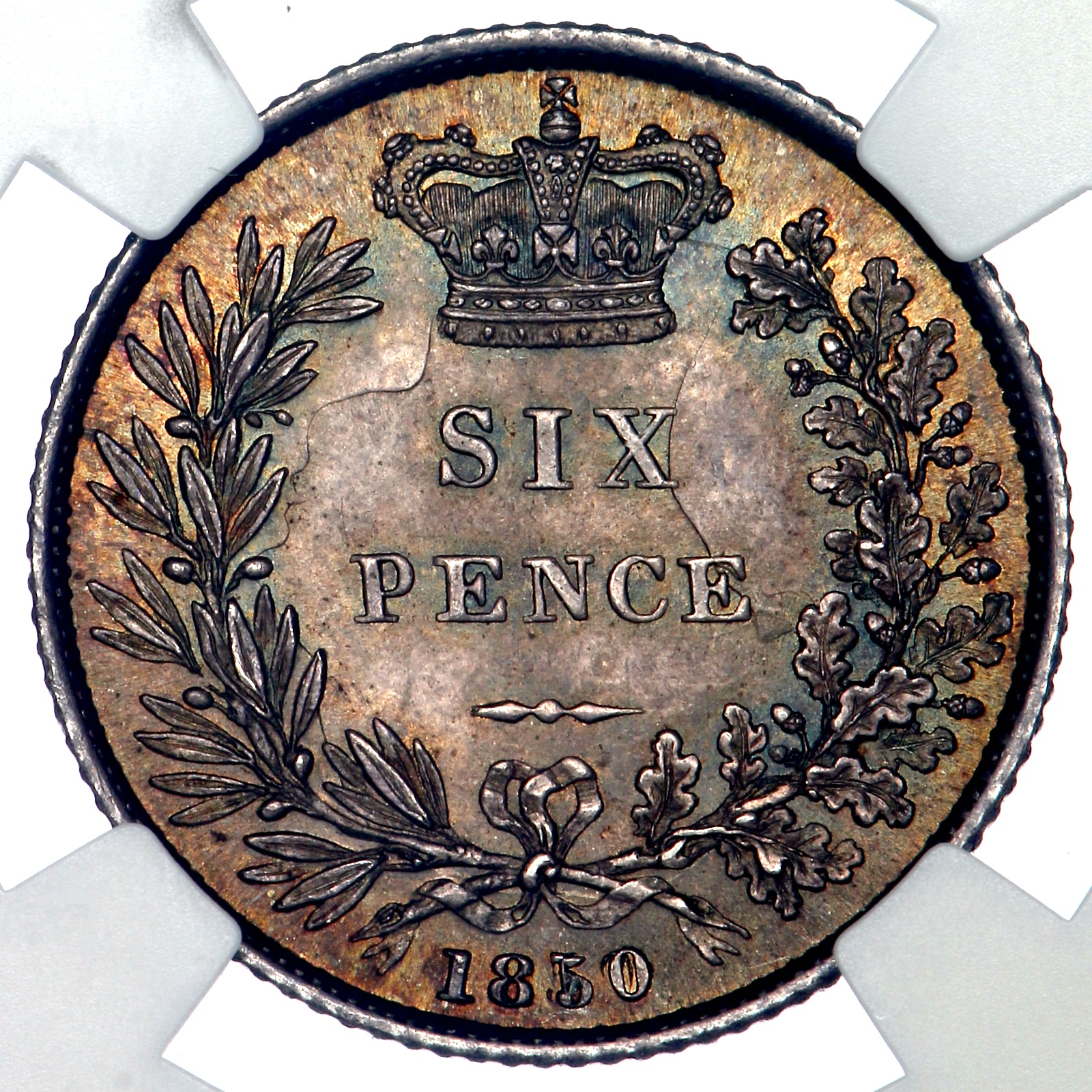 Rare 1850 Victoria Sixpence - Jon Blyth