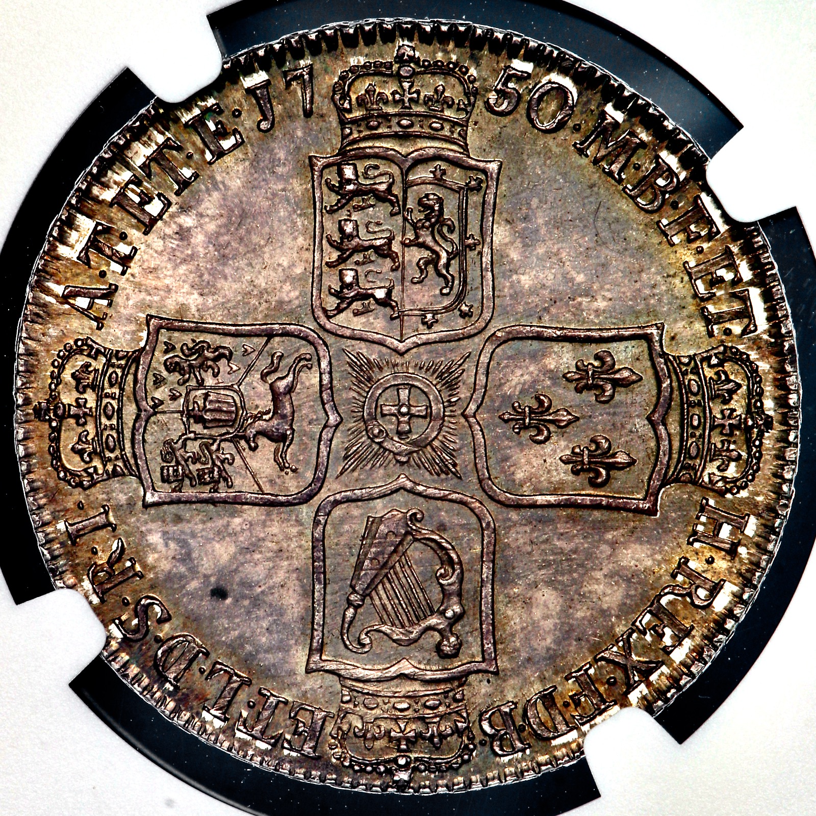 1750 George II Halfcrown - Jon Blyth