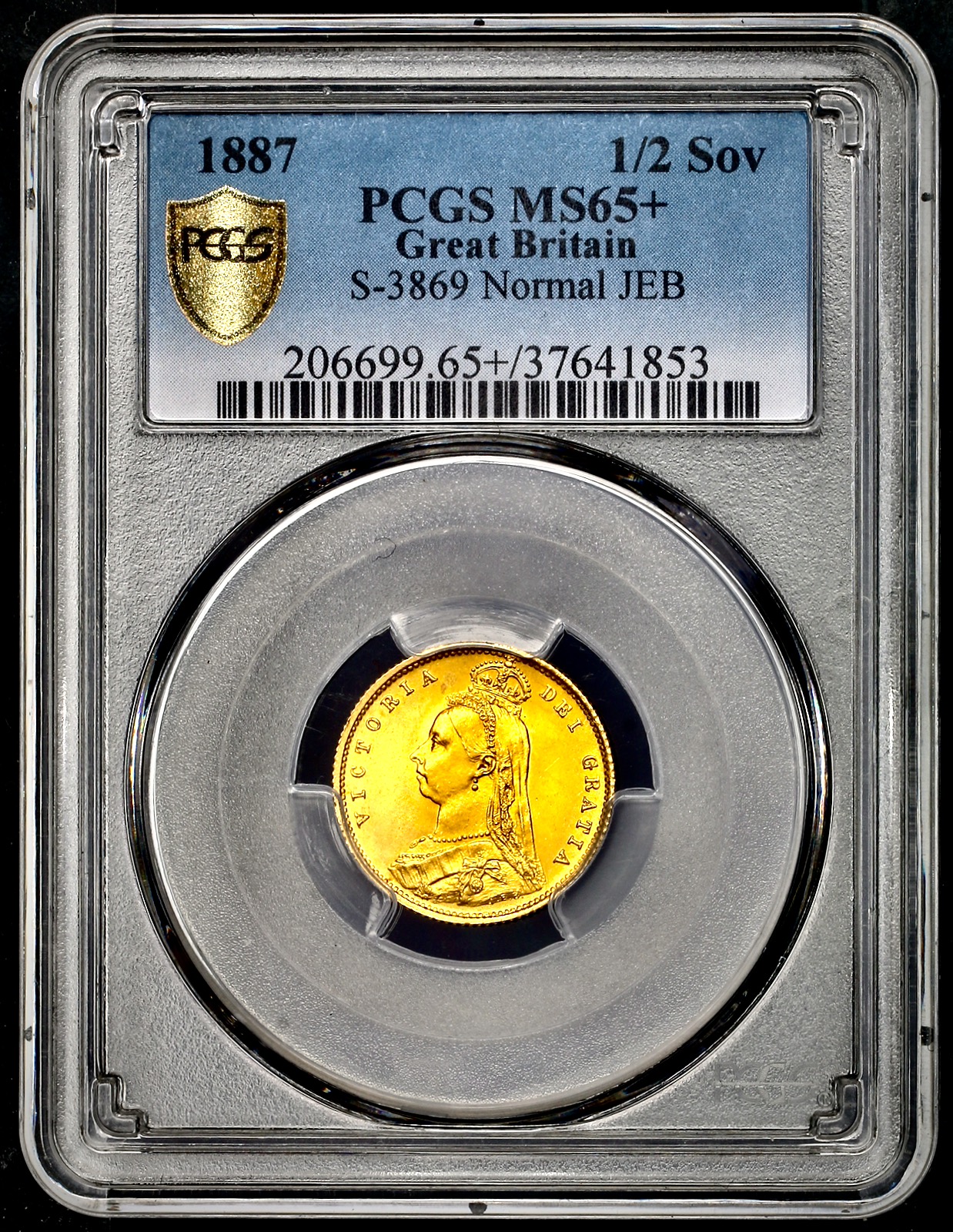 1887 Victoria Half Sovereign - Jon Blyth