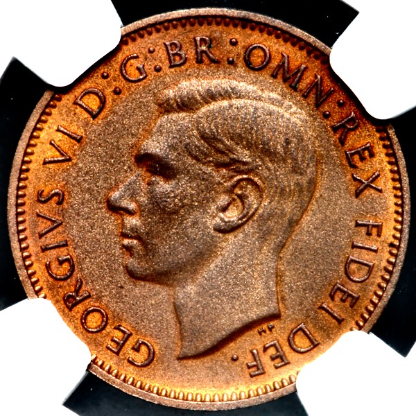 1951 George VI Matt Proof Farthing - Jon Blyth